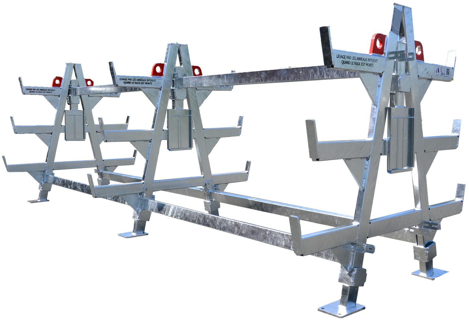 Rack à aciers filants | GECO Manutention